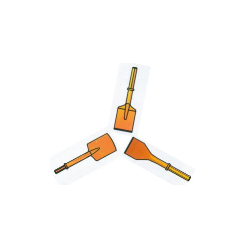 Brunner & Lay B40200 Clay Spade 4.5" Blade Hex Shank 1.25" x 6" – Toolup