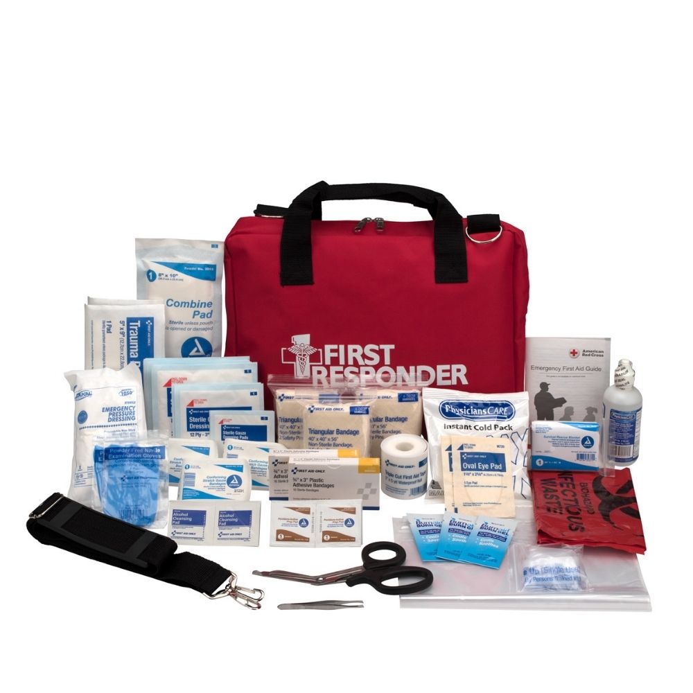 First Aid Only 510-FR First Responder Kit, Medium 102 Piece Bag – Toolup