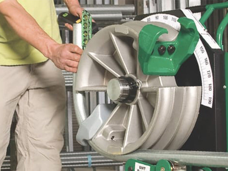 Greenlee 555 Bender Harnessing the Power of Triple Nickel Toolup
