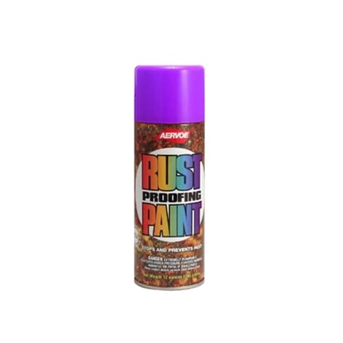 Aervoe 300 12 oz. Safety Purple DTM Rust Proof Enamel Any-Way Paint ...