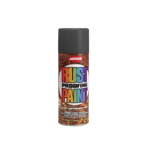Aervoe 344 12 oz. Satin Black DTM Rust Proof Enamel Any-Way Paint – Toolup