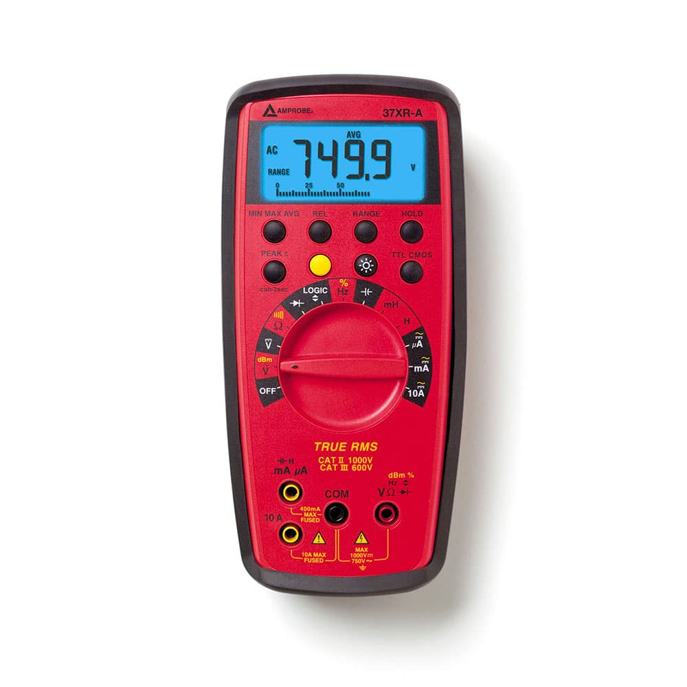 Amprobe 4867996 37XR-A True-RMS Autoranging Digital Multimeter with Co ...