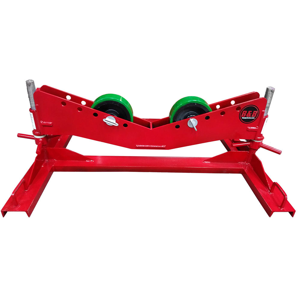 B&B Pipe Tools 3804 Mega Roller - 4" - 48", 10,000 Lbs. Capacity, 14 ...