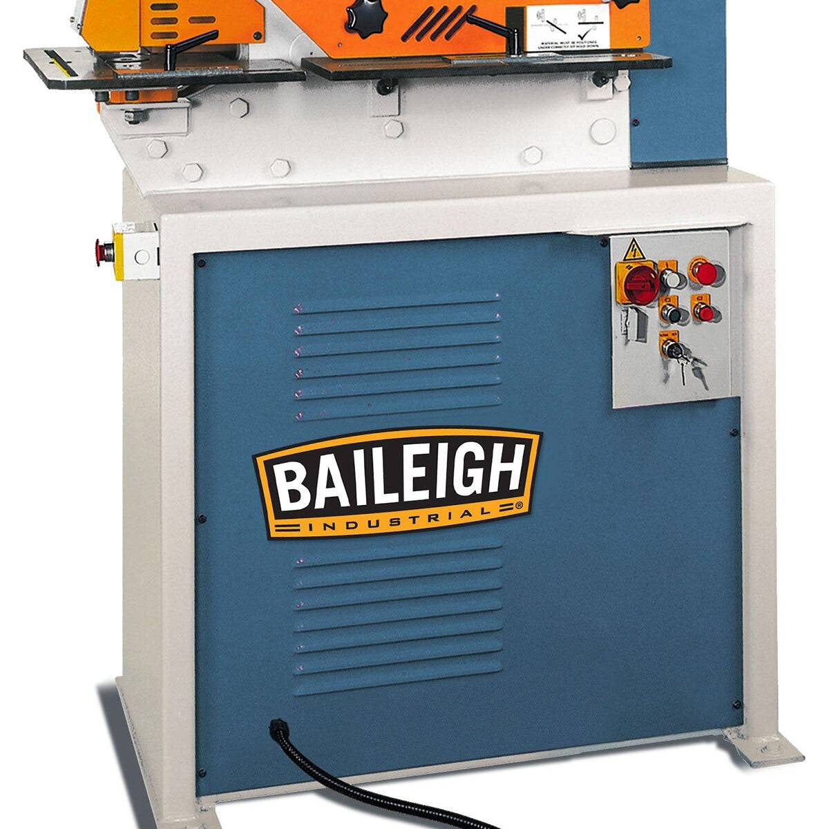 Baileigh Industrial BA9-1007756 4 Station Hydraulic Ironworker SW-441 ...