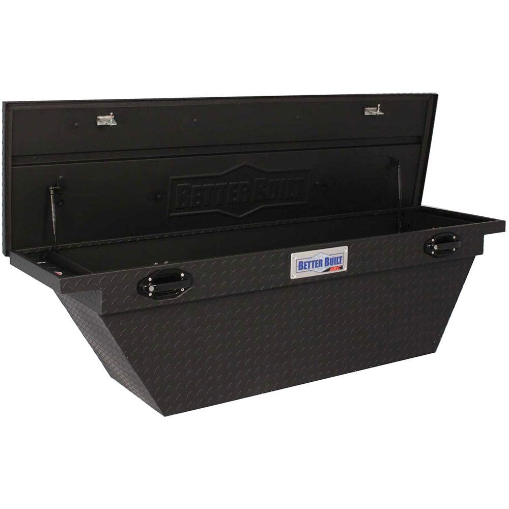 Better Built 79211104 63" Sec Saddle Truck Tool Box, Low Profile, Wedg ...