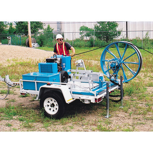 Condux 08675675 Open Style Fiber Optic Cable Pulling Trailer – Toolup