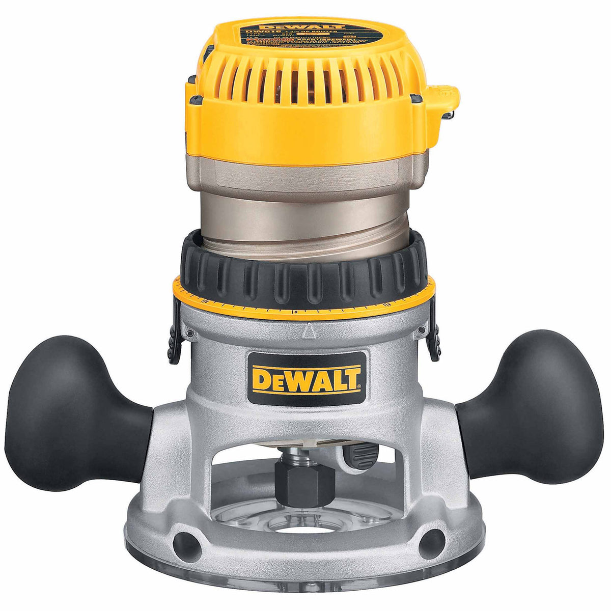 DeWalt DW618 2-1/4 HP (maximum motor HP) EVS Fixed Base Router with So ...