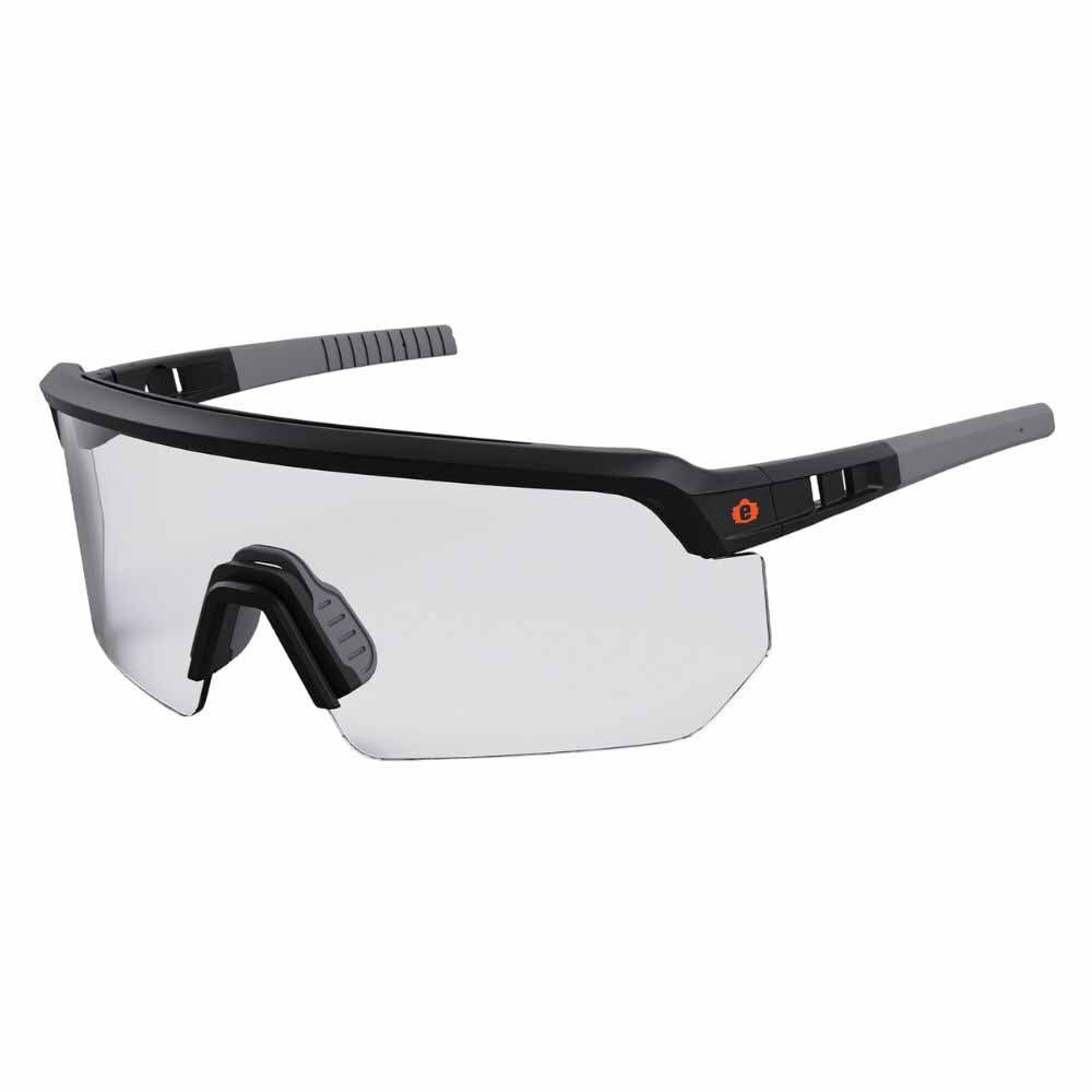 Ergodyne 55002 AEGIR-AFAS Matte Black Frame Clear Lens AFAS Safety Gla ...