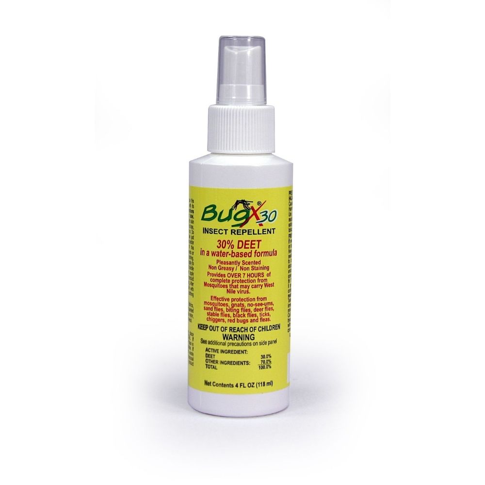 First Aid Only 18-794 BugX30 Insect Repellent Spray DEET, 4 oz. Bottle ...