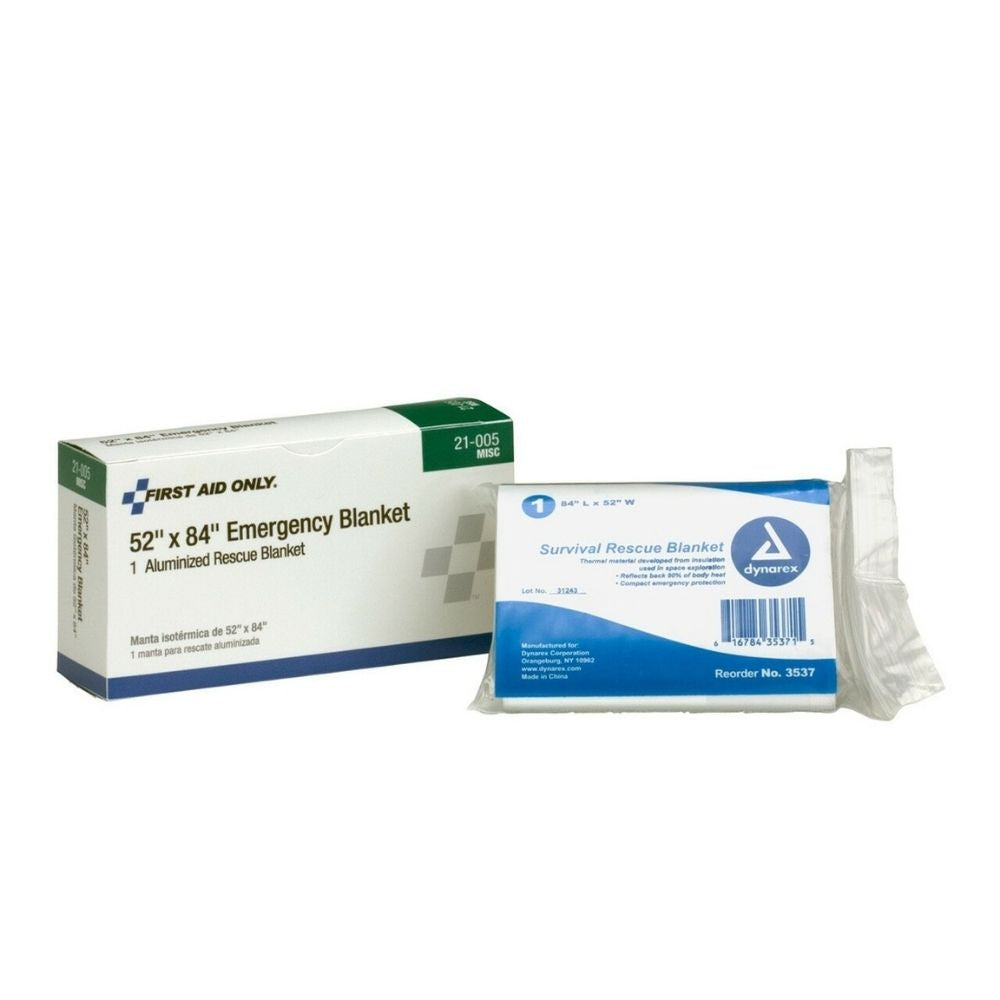 First Aid Only 21-005-001 Aluminized Rescue Blanket, 1/box – Toolup