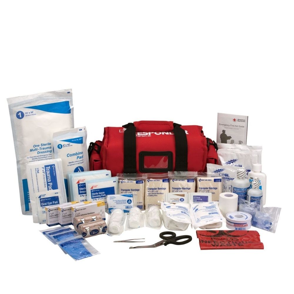 First Aid Only 520-FR First Responder Kit, Large 158 Piece Bag – Toolup