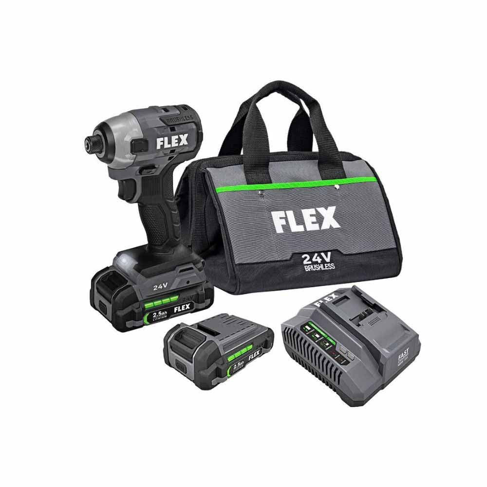 Flex FX1351-2A 24V Impact Driver Kit – Toolup