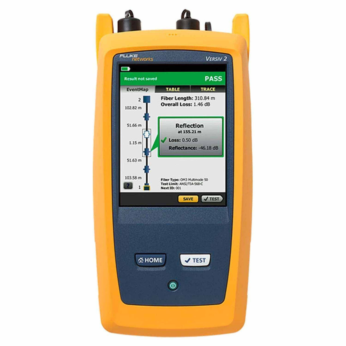 Fluke OFP2-100-Q OptiFiber Pro Quad OTDR V2 with WiFi for Enterprise F ...