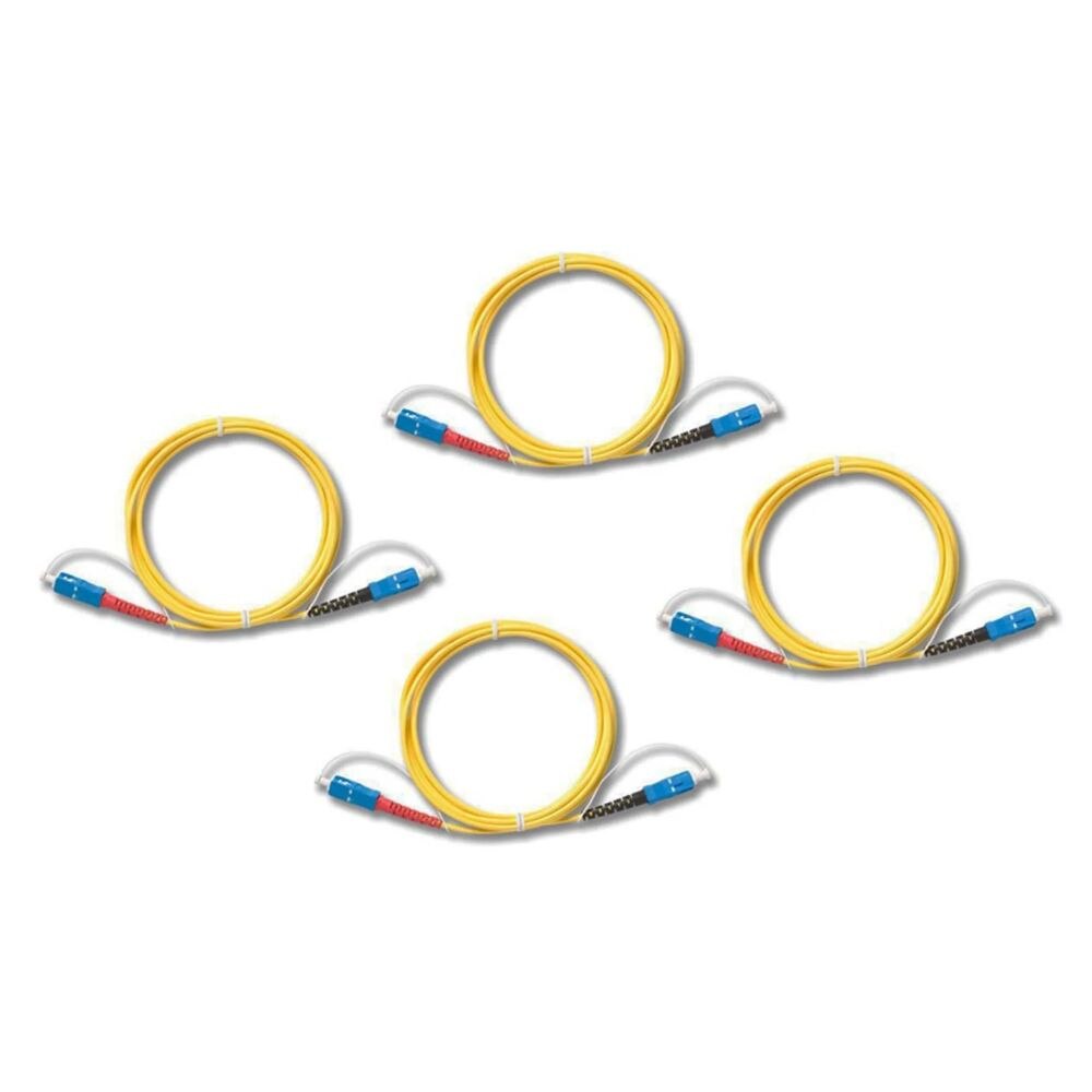 Fluke SRC-9-SCSC-KIT Single-Mode Test Reference Cord Kit 2m (4 SC/SC ...