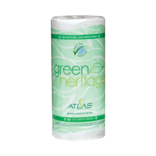 Green Heritage 0021426-PALLET Paper Towels, 24 Cases/ 30 Rolls per Cas ...