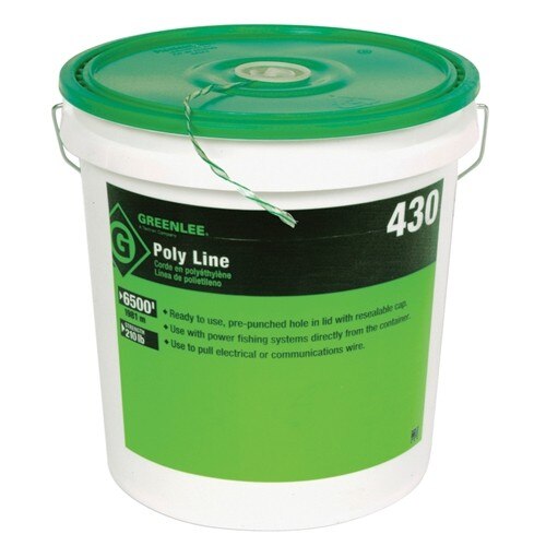 Greenlee 430 Poly Line 6500' Green Tracer – Toolup
