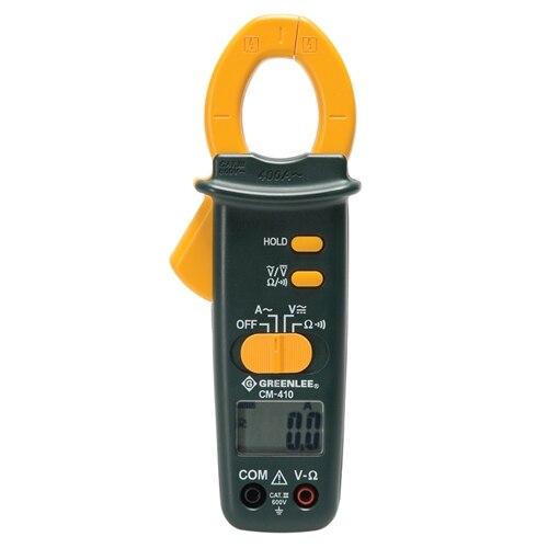 Greenlee CM-410 400A AC Clamp-on Meter – Toolup