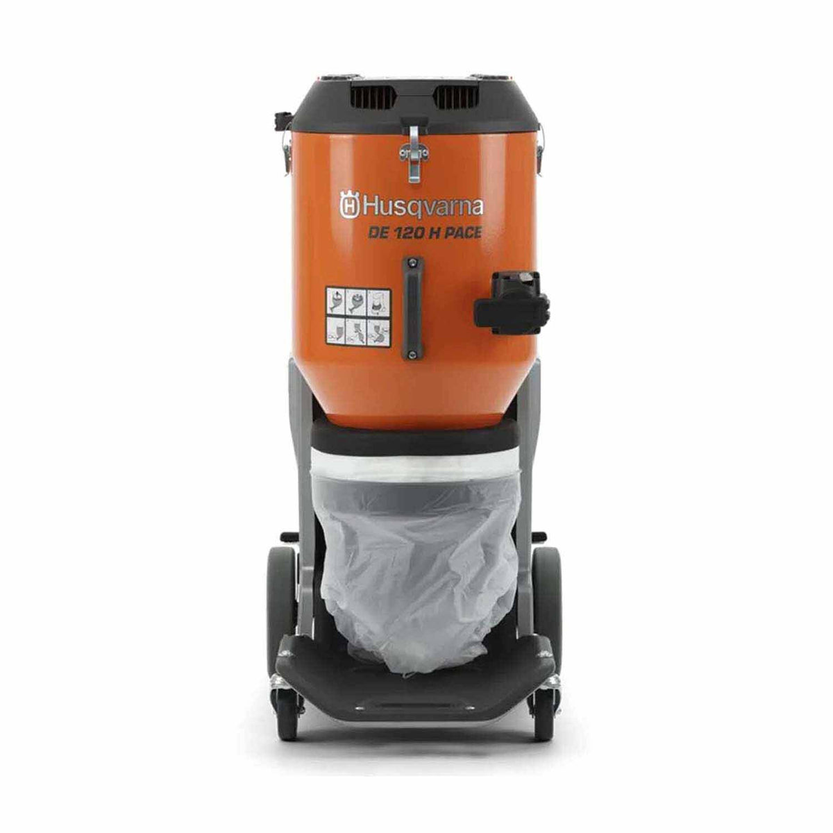 Husqvarna 970519601 DE 120 H PACE Dust Extractor with 94V PACE Battery ...