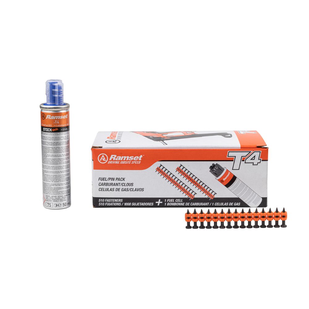 ITW Ramset T4034B T4 3/4" Black Pin w/Fuel - 510/BX – Toolup