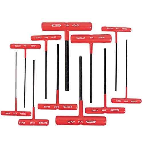 Proto J4968 11 Piece T-Handle Hex Key Set – Toolup