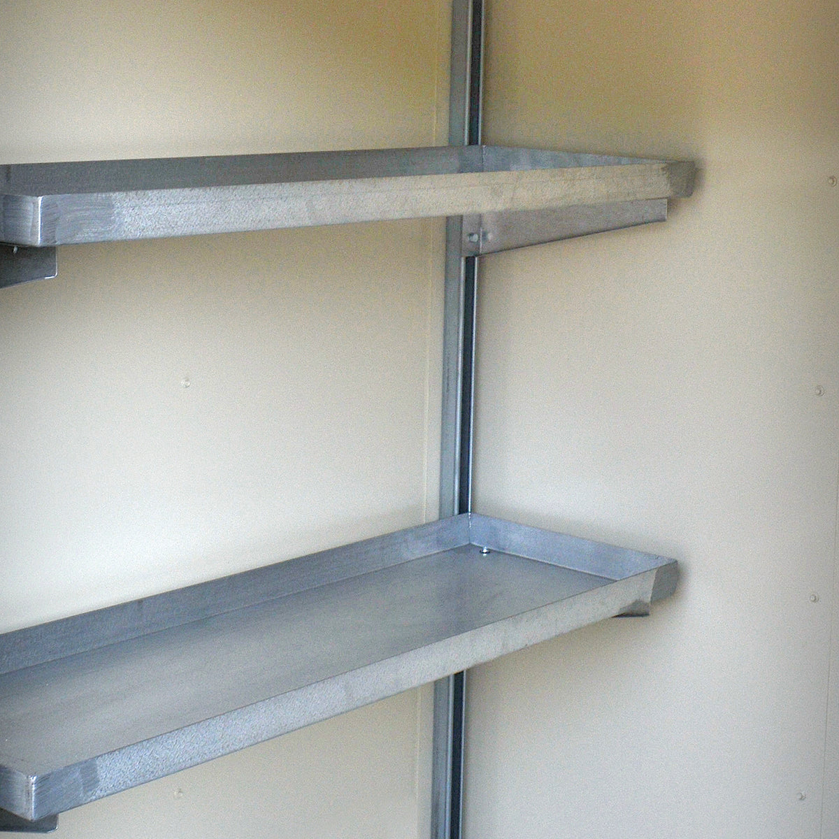 Justrite 915105 Galvanized Steel Shelving for 16-Drum Outdoor Safety L ...