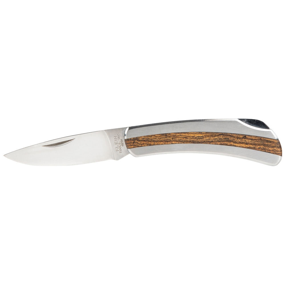 Klein Tools 44034 Stainless Steel Pocket Knife 3" Steel Blade – Toolup