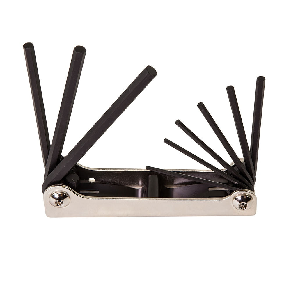 Klein 70591 Folding Hex Key Set, Nine-Key, Inch Sizes – Toolup