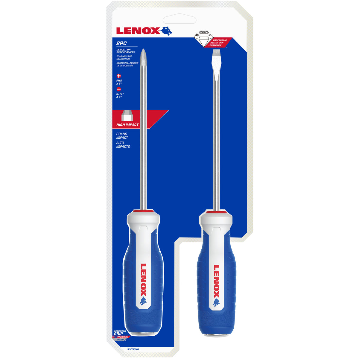 Lenox LXHT60905 2-Piece Demolition Screwdriver Set – Toolup