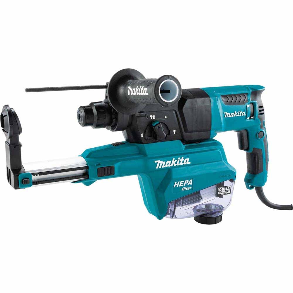 Makita HR2653 1" SDS-PLUS AVT Rotary Hammer, HEPA Dust Extractor (Pist ...