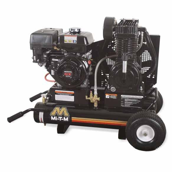 Mi-T-M AM2-PH09-08M 8-Gallon Two Stage Gasoline Air Compressor – Toolup