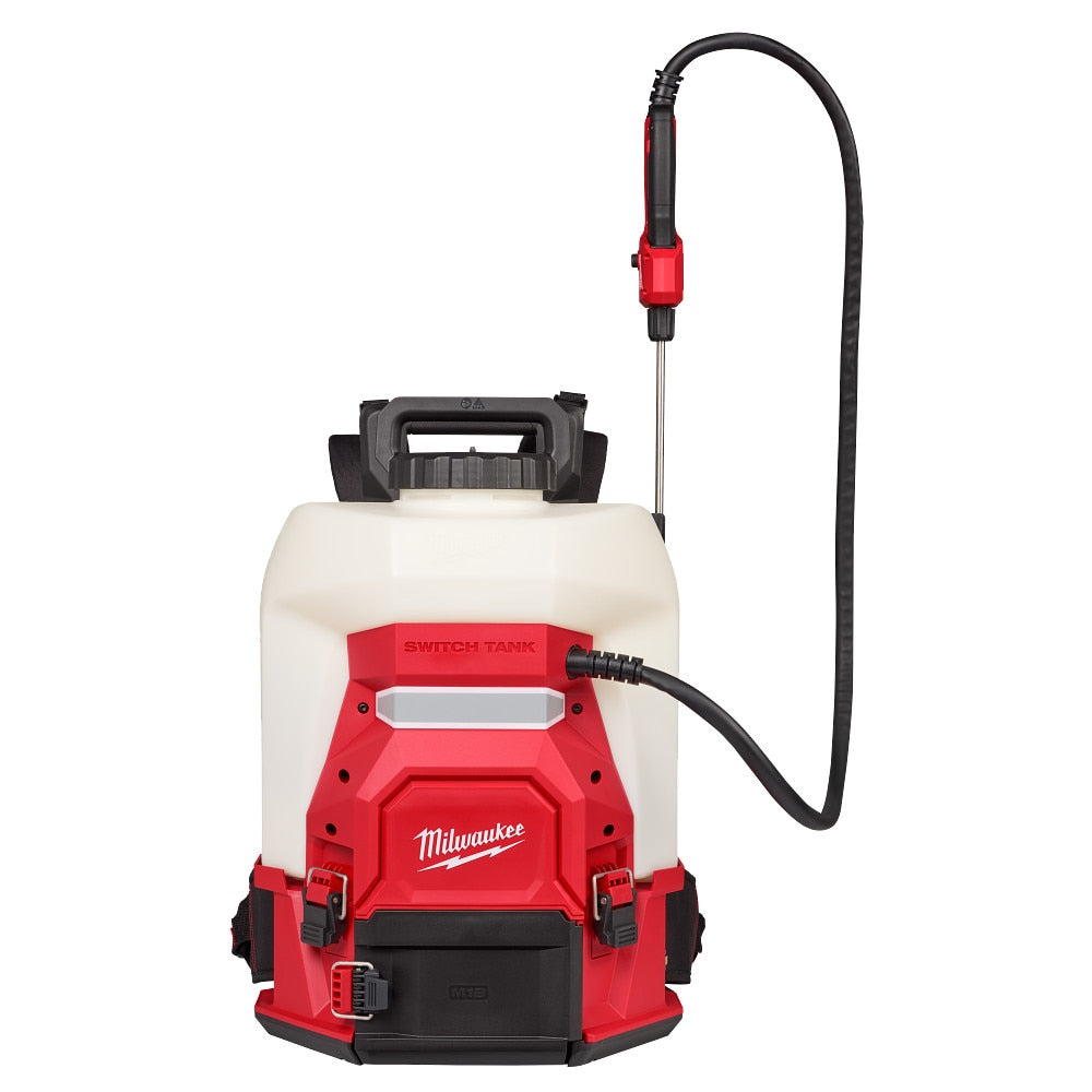 Milwaukee 3019-20PS M18 4-Gallon Backpack Sprayer w/ SWITCH TANK (Tool ...