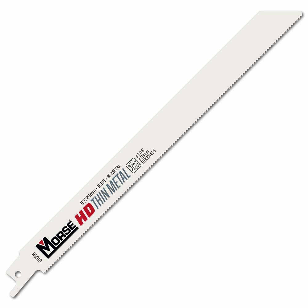 MK Morse RB918T50 9" 18T Metal Reciprocating Saw Blade – Toolup