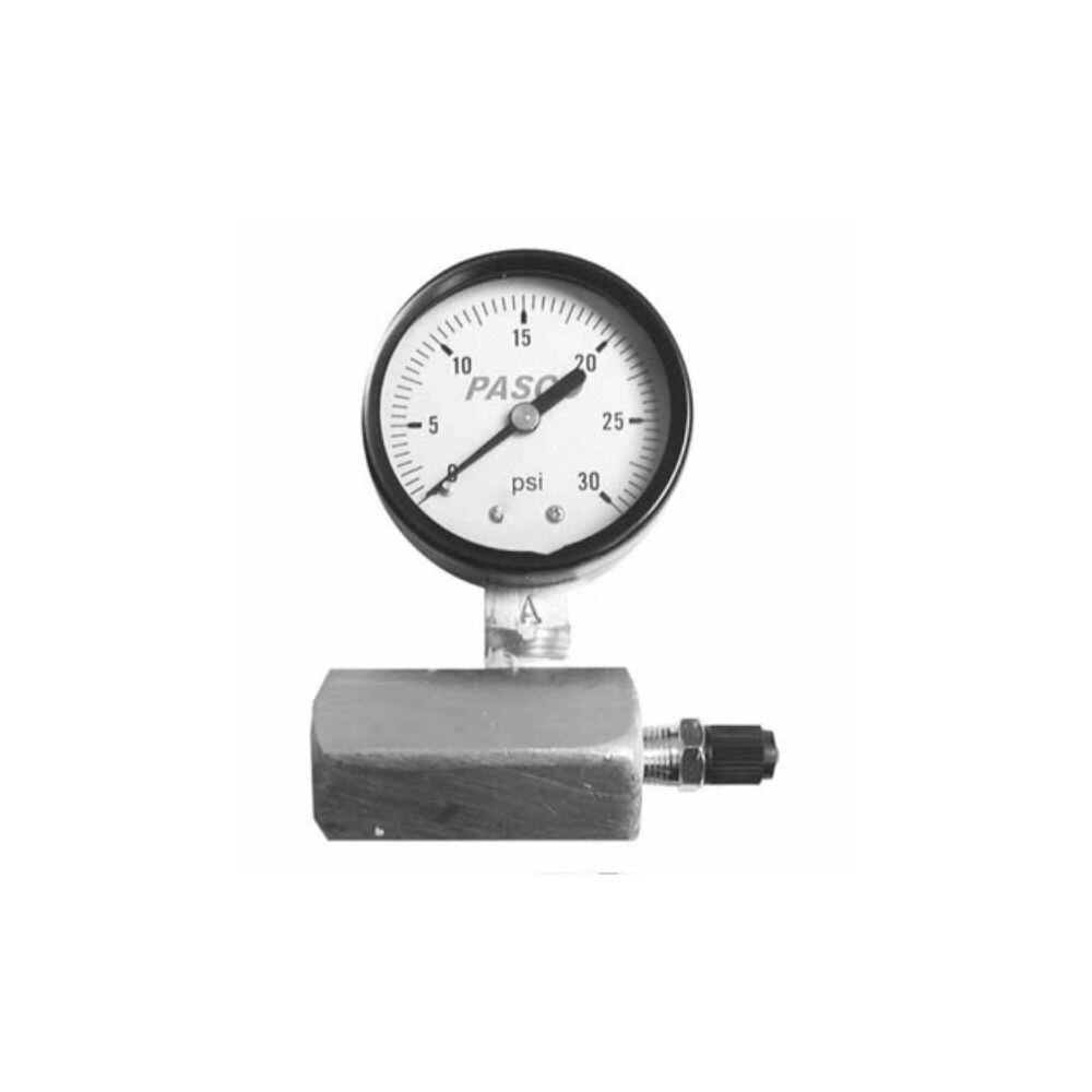 Pasco 1421 2" , 100 Lb. Test Gauge W/ 3/4" Npt Body W/air Valve – Toolup