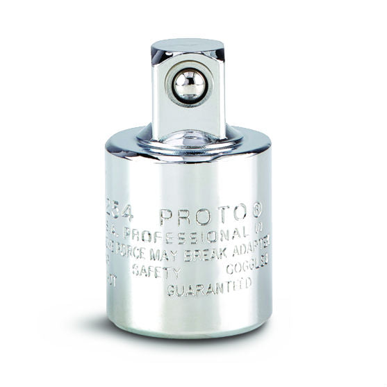 Proto J5254 1/2" Female x 3/8" Male Drive Adapter, Black Oxide – Toolup