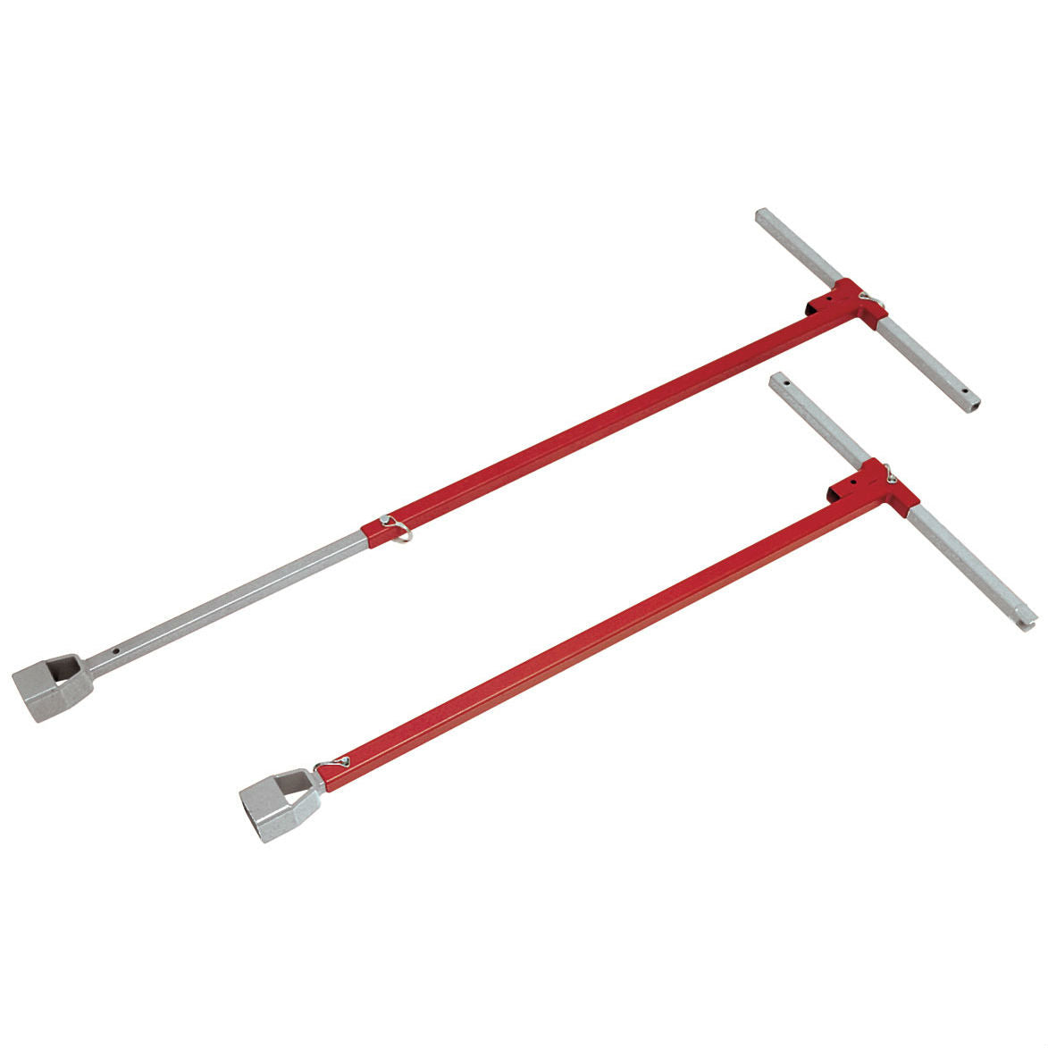 Reed 02366 VK3CK1EXT3 Main Valve Key + 1" Curb Key + 3' Extension Shaf ...