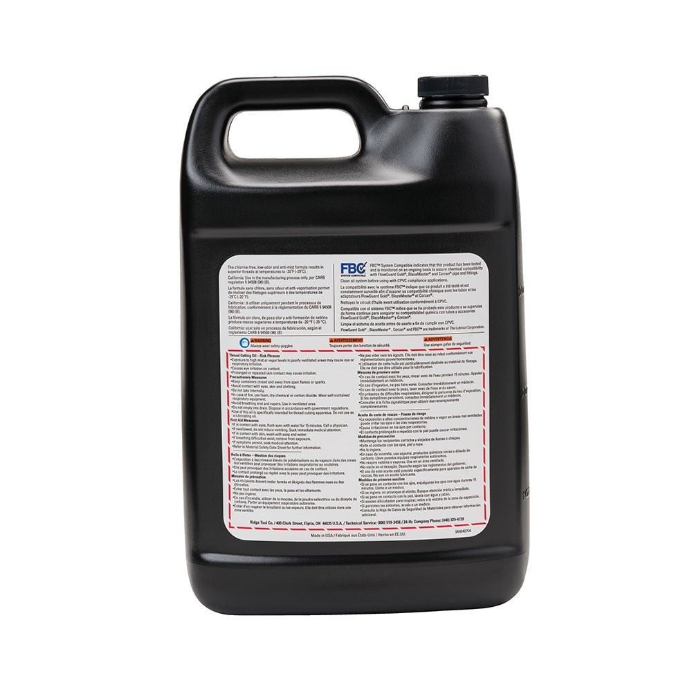 RIDGID 32808 Endura-Clear Thread Cutting Oil - 1 Gallon – Toolup