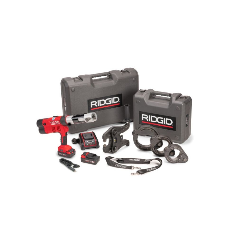 Ridgid 65478 RP 342-XL Battery Kit with Z3 Actuator and 2-1/2" - 4" MP ...