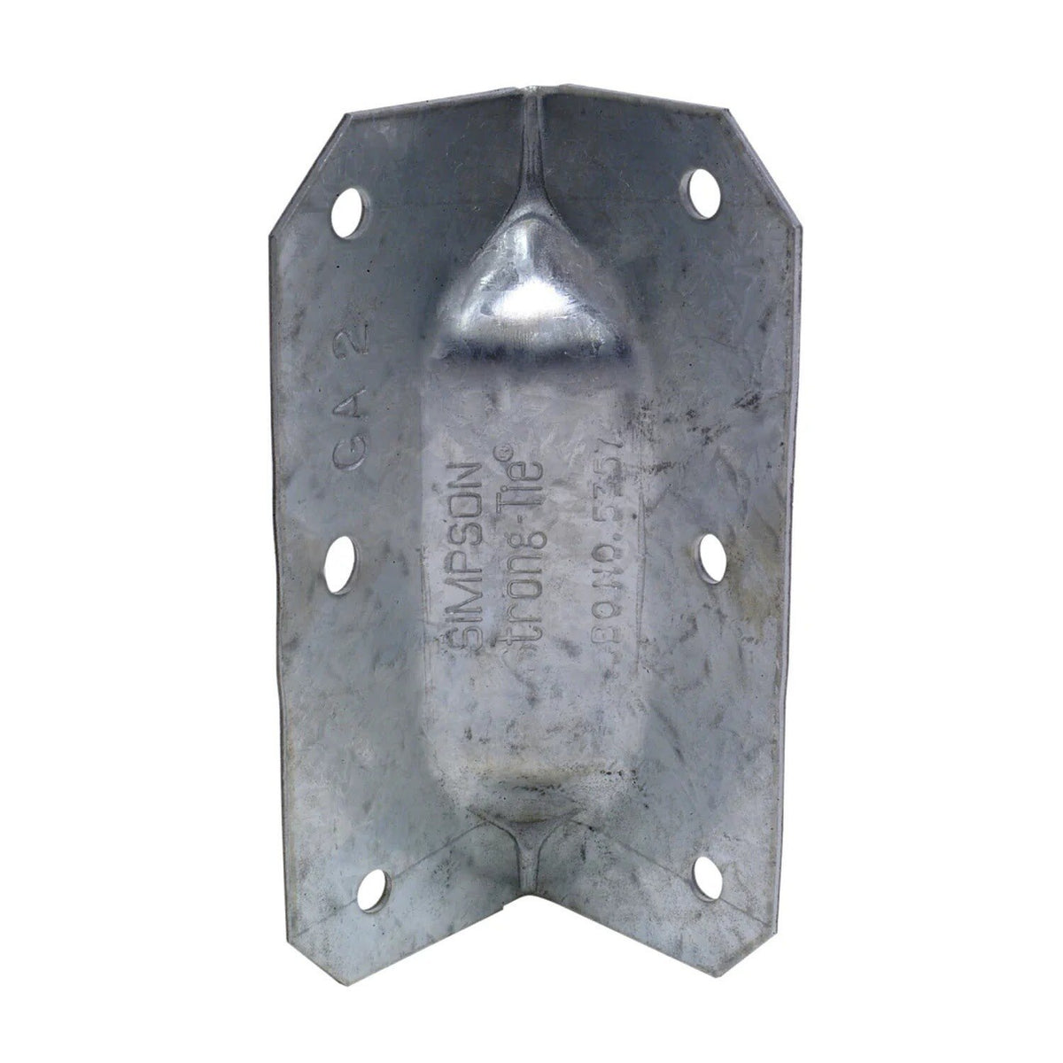 Simpson Strong-Tie GA2 (3-1/4") Gusset Angle for Reinforcing 90 Degree ...