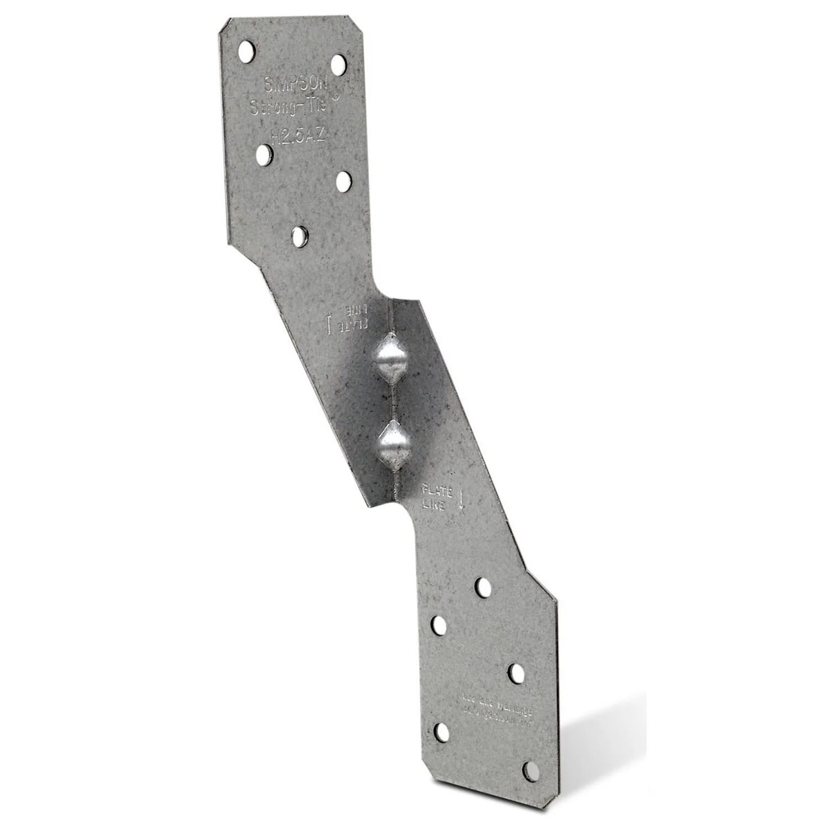 Simpson Strong-Tie H2.5AZ (1-3/8" x 6" 18-Gauge) Hurricane Tie - ZMAX ...