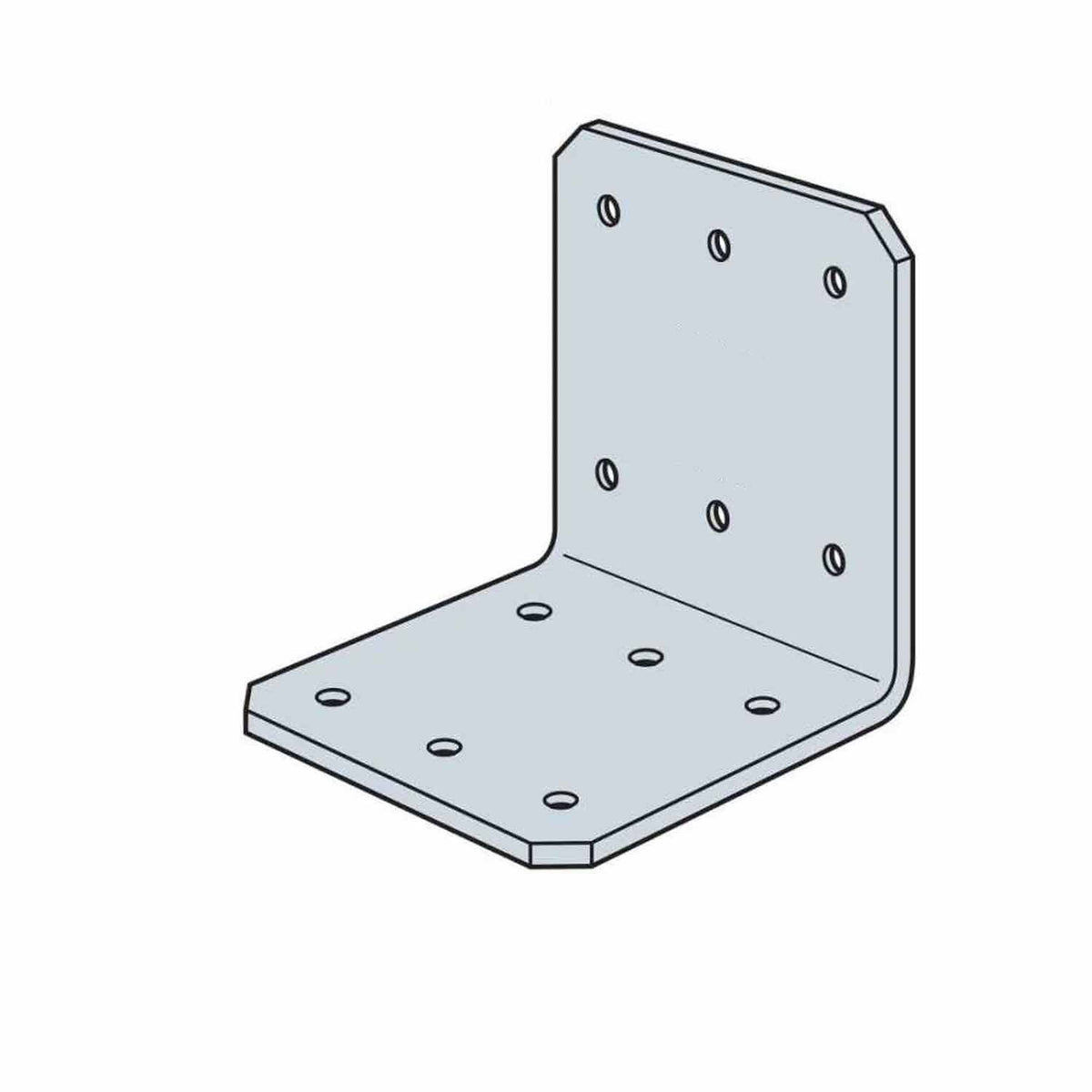 Simpson Strong-Tie RCA333/68-R85 (3" x 3" x 3" 14-Gauge) Galvanized Ri ...