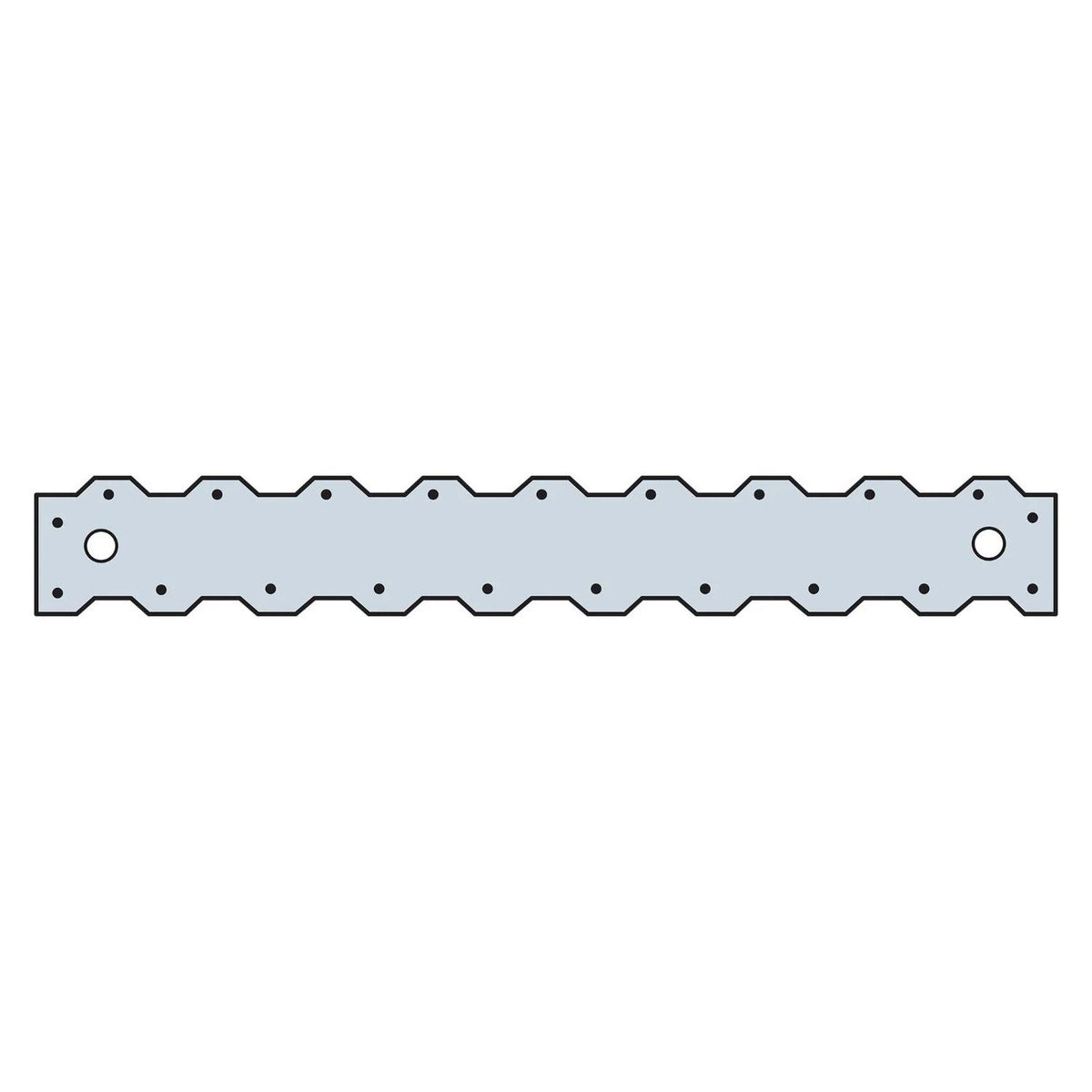 Simpson Strong-Tie ST6215 (16-5/16") 16-Gauge Galvanized Strap Tie – Toolup