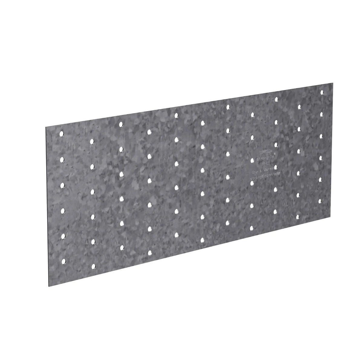 Simpson Strong-Tie TP411 (4-1/8" x 11") 20Ga TP Galvanized Tie Plate ...