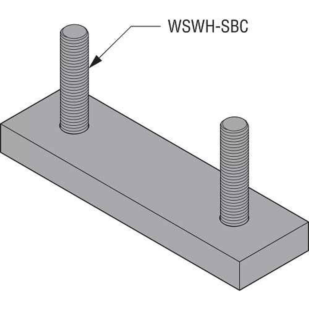 Simpson Strong-Tie WSWH-SBC24KT Strong-Wall Simpson Steel Beam Connect ...