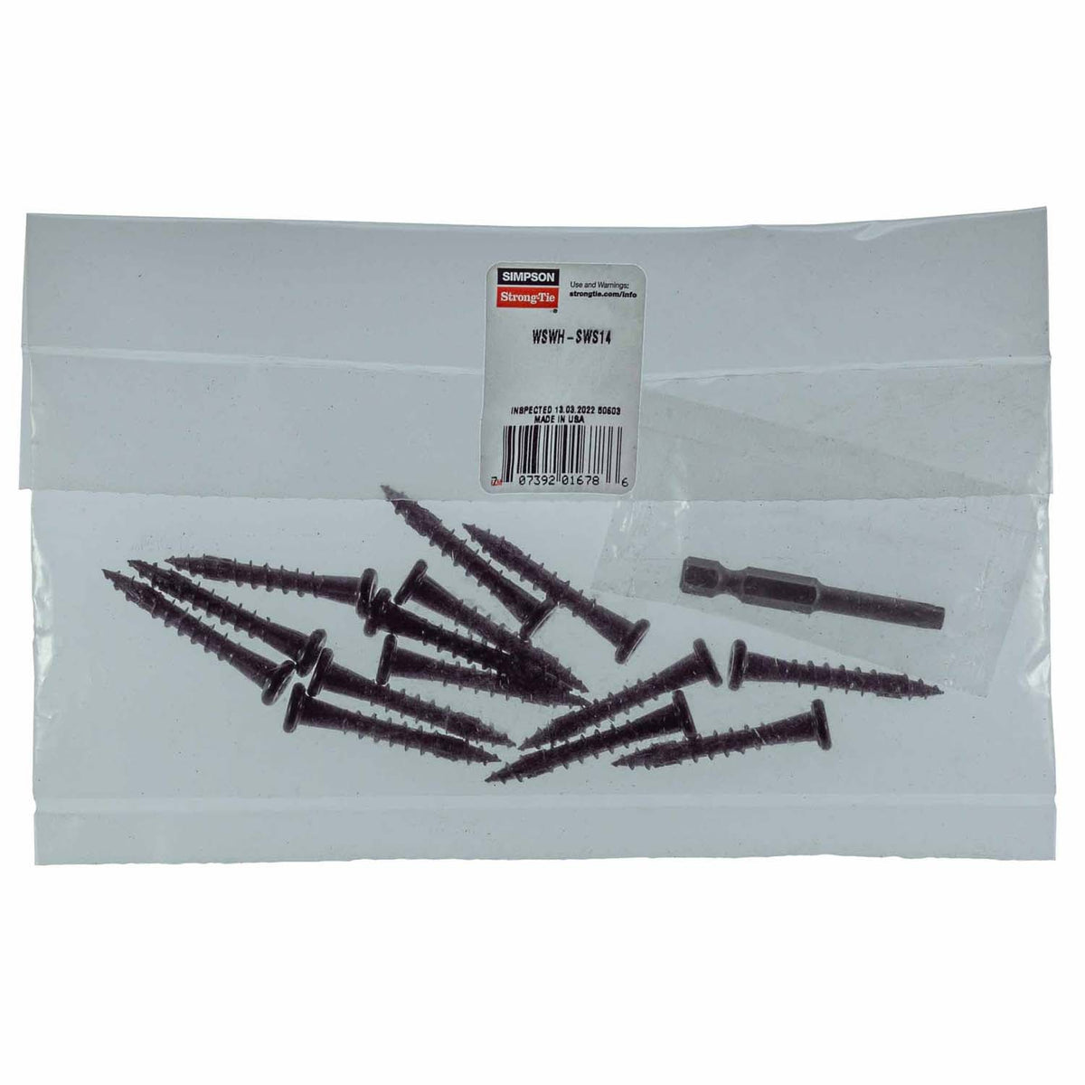 Simpson Strong-Tie WSWH-SWS14 Strong-Wall (#10 x 1-1/2") Replacement S ...