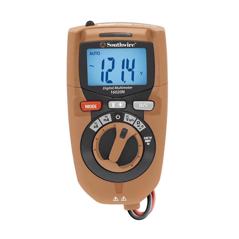 Southwire 16020N Compact 3-In-1 CAT IV Multimeter – Toolup