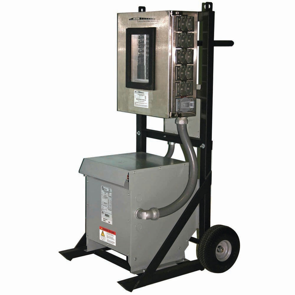 Southwire 6210PDC15-2 Power Distribution Cart 50A Secondary 12-Circuit ...