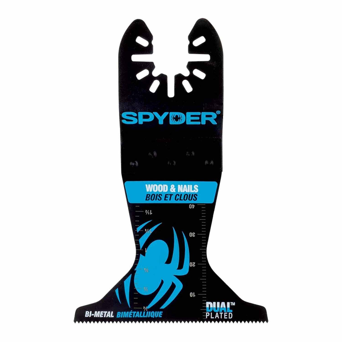 Spyder 70006 2.5-Inch x 2-Inch Bi-Metal Wood And Nail Cutting Oscillat ...