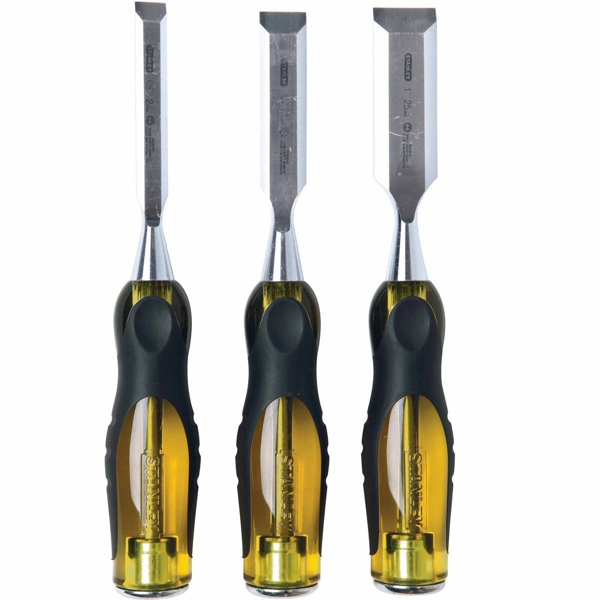 Stanley 16-970 Stanley FatMax Short Blade Chisel Set - 3 Pc. – Toolup