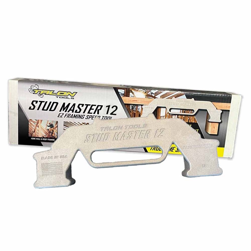 Stud Master SM12-S 12" Framing Stud Layout Tool, Stud Framing Jig for ...