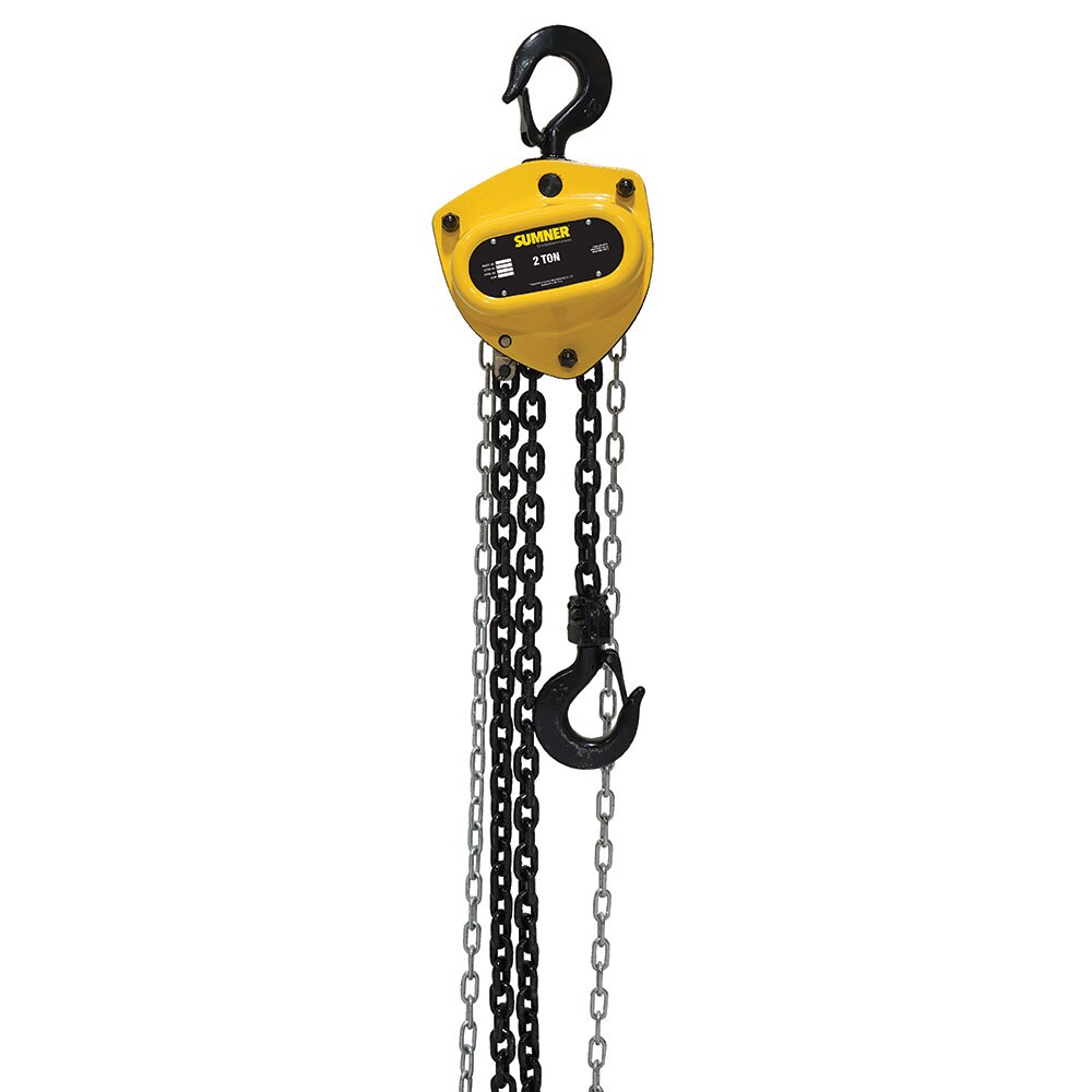 Sumner PCB200C20 2T Chain Hoist 20' Lift – Toolup